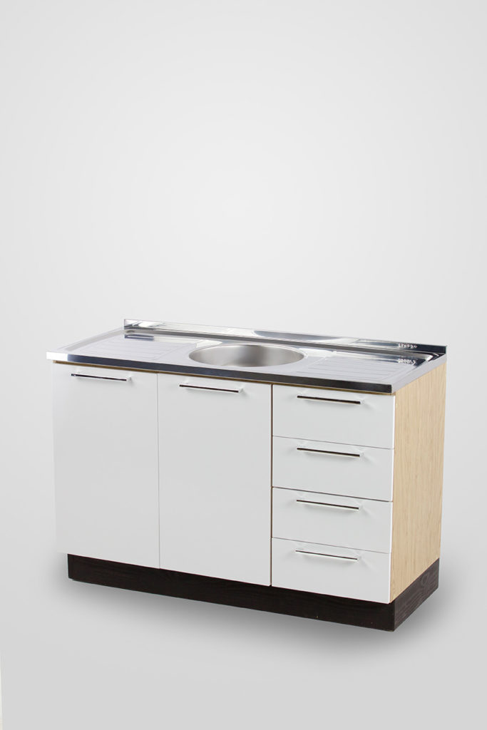 4 Foot Kitchen Unit – Stainless Steel – Grand Prix Limtied